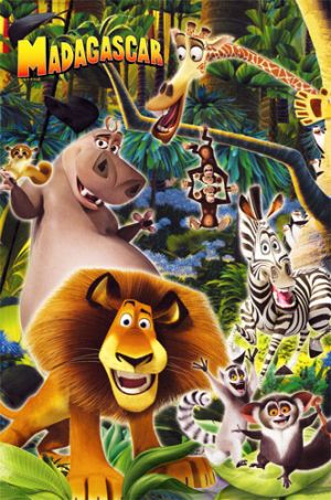 Madagascar (2005) - Poster US - 331*500px