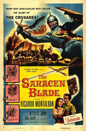 The Saracen Blade (1954) movie posters