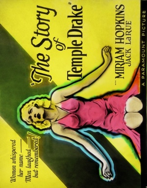 The Story of Temple Drake (1933) - Poster US - 797*1024px