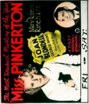 Miss Pinkerton (1932) movie posters
