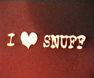 I Love Snuff (1995) movie posters