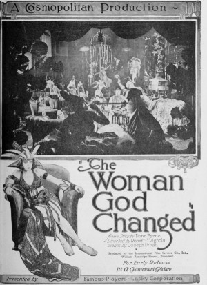 The Woman God Changed (1921) movie posters