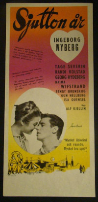 Sjutton år (1957) movie posters