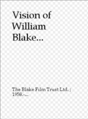 The Vision of William Blake (1961) movie posters