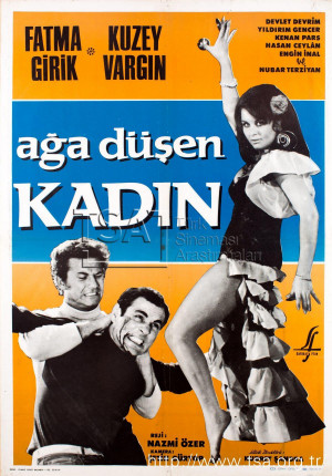Aga düsen kadin (1967) movie posters