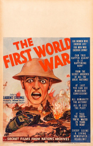 The First World War (1934) movie posters