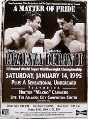 Roberto Duran vs. Vinny Pazienza (1995) movie posters