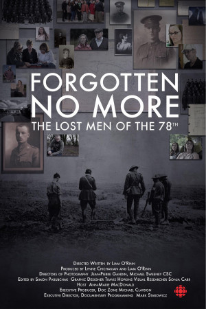 Forgotten No More: The Lost Men of the 78th (2014) movie posters